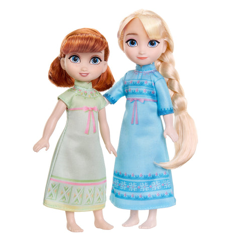 Buy Disney Frozen Family Set with Toddler Anna and Elsa Dolls and Queen ...