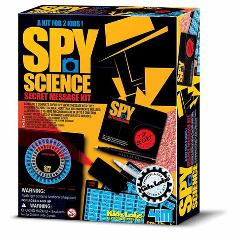 Buy 4M Spy Science Secret Message (Multi Color) Online at Best Price in ...