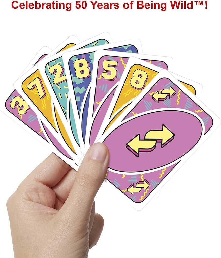 Buy Mattel Games UNO Iconic 1990s Card Game for Ages 7+ Online at Best ...