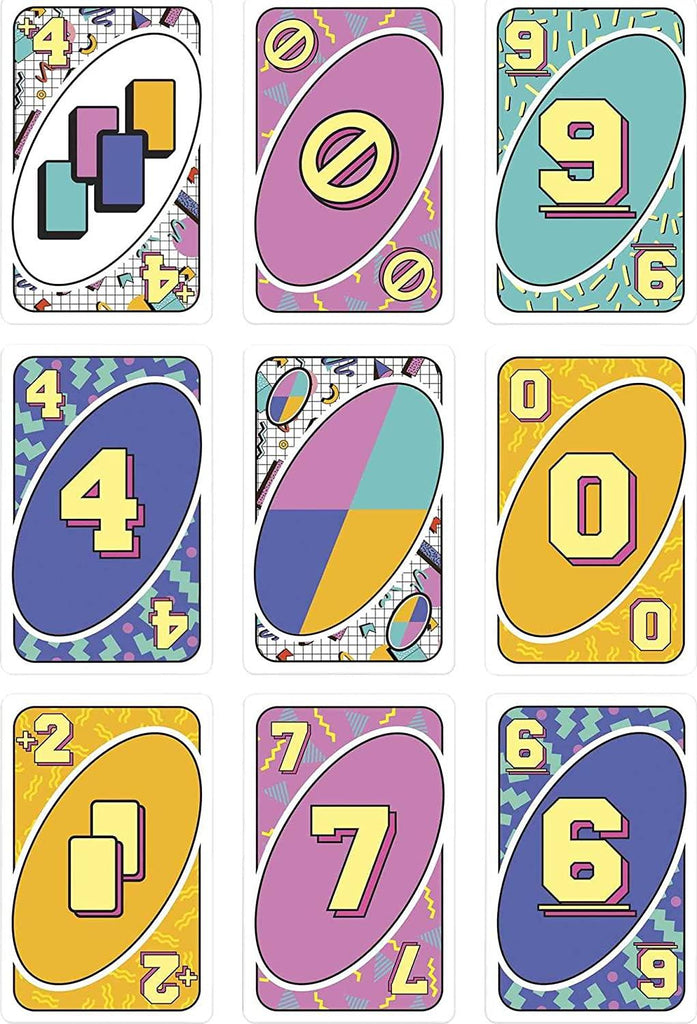 Buy Mattel Games UNO Iconic 1990s Card Game for Ages 7+ Online at Best ...
