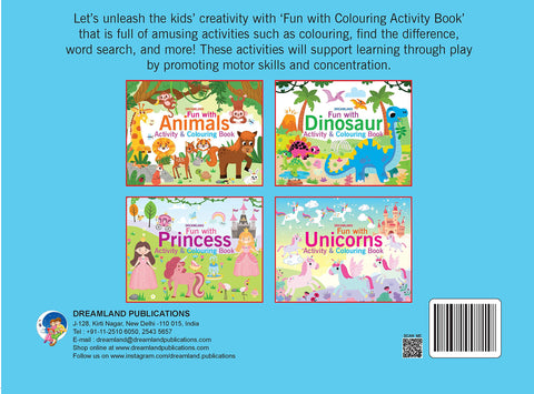 Buy Dreamland Fun with Unicorns - An Activity & Colouring Book for Kids ...