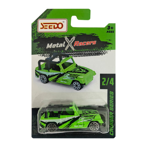 Buy Seedo Metal X Racers Cruiser Series Die Cast Car for Ages 3+, Pack ...