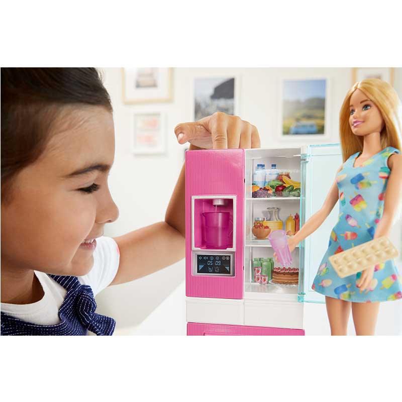 Buy Barbie Estate Refrigerator Playset Online at Best Price in India ...