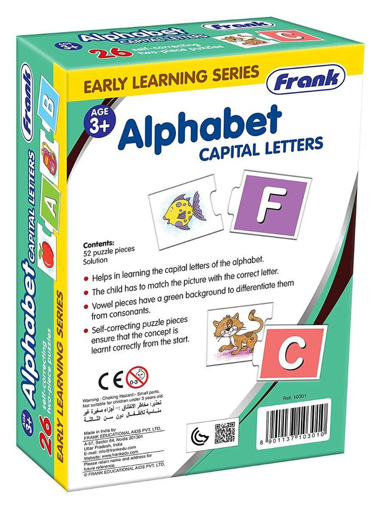 Buy Frank Alphabet Capital Letters Puzzle Online at Best Price in India ...