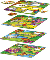 Buy Frank Farm Frolic ‚Äö√Ñ√¨ 4 Puzzle Boards, 24 Animal Pieces, 1 ...