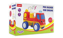 Buy Funskool Giggles Peg Basher Fire Engine with Light & Sound for Ages 1-6 Years Online at Best ...