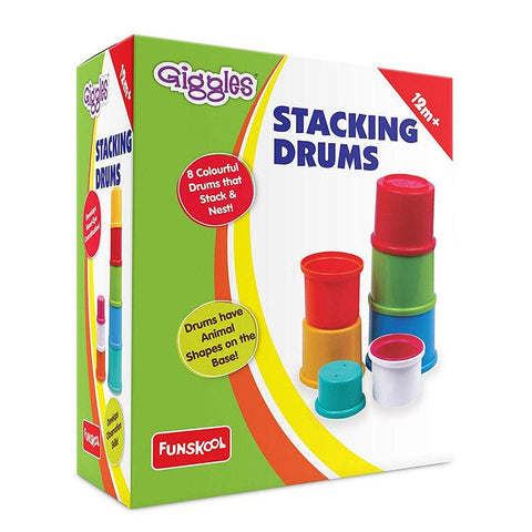 Buy Funskool Giggles Stacking Drums Online at Best Price in India – FunCorp India