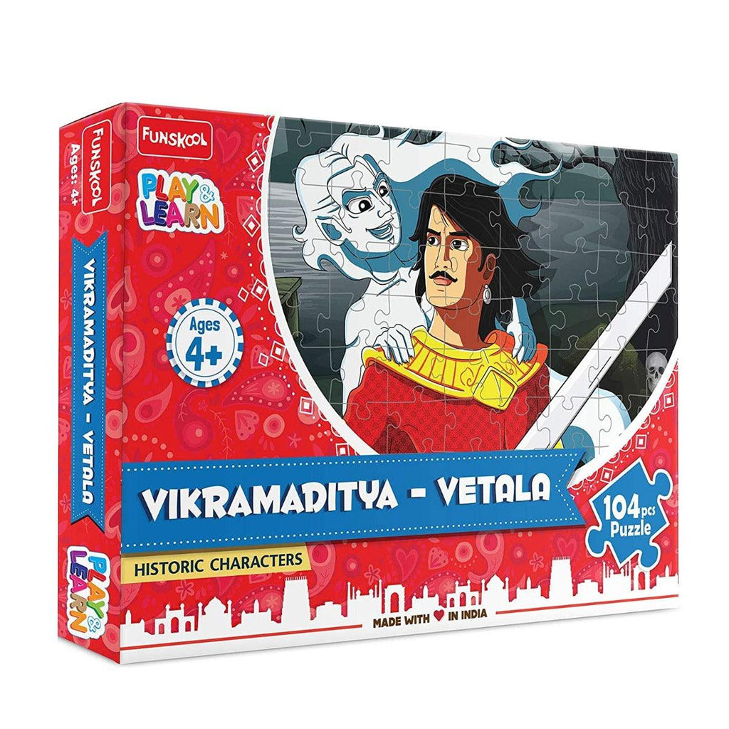 Buy Funskool Historic Characters - Vikramaditya - Vetala Puzzle Online ...