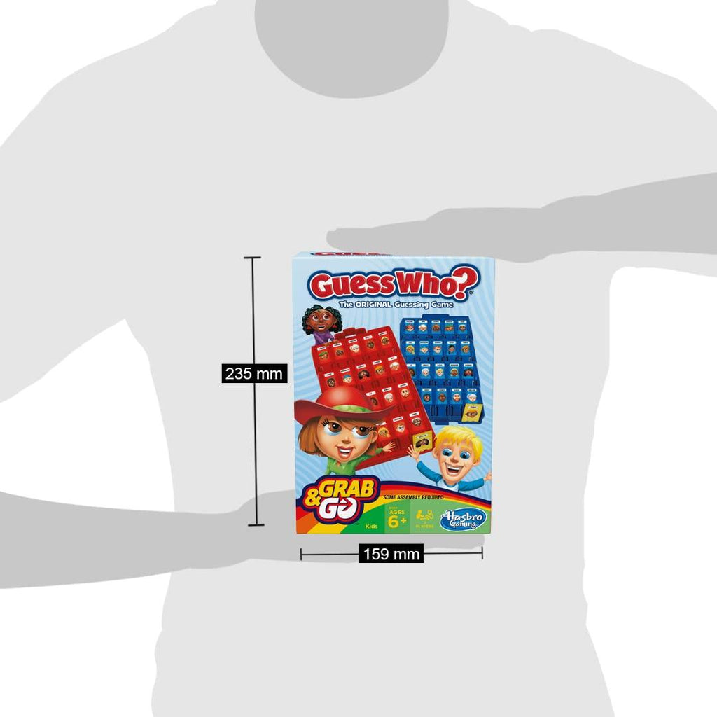 Buy Hasbro Gaming Guess Who? Grab and Go Game - Portable 2 Player ...
