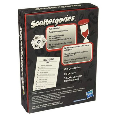 Buy Hasbro Scattergories Game Online at Best Price in India – FunCorp India