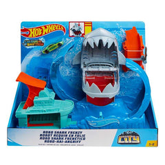 Buy Hot Wheels City Color Shifter Shark Jump Playset Online at Best ...