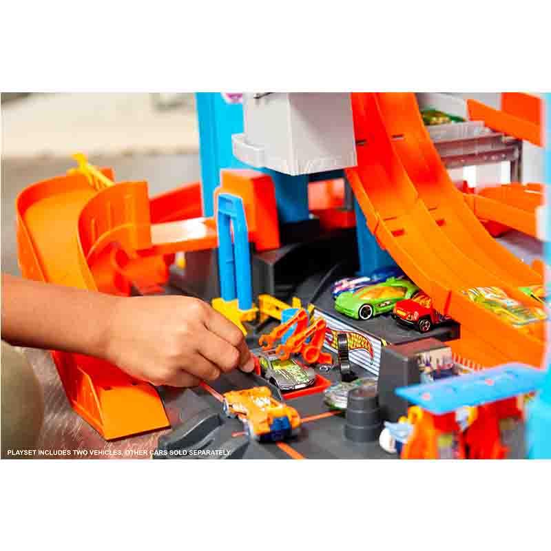 Buy Hot Wheels Ultimate Garage Race Track Playset Online at Best Price ...