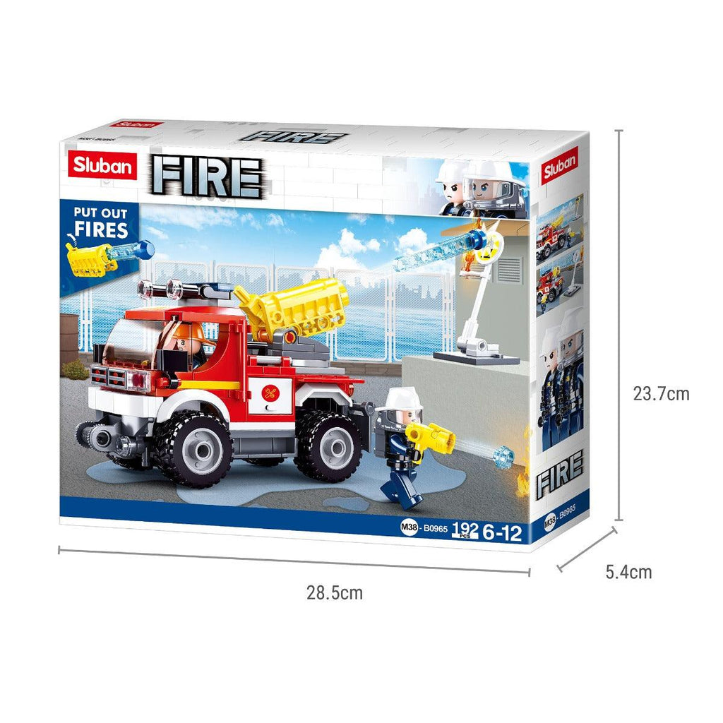 Buy Sluban Fire Engine Building Blocks For Ages 6+ Online at Best Price ...
