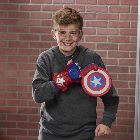 Buy Marvel Nerf Power Moves Marvel Avengers Captain America Shield ...