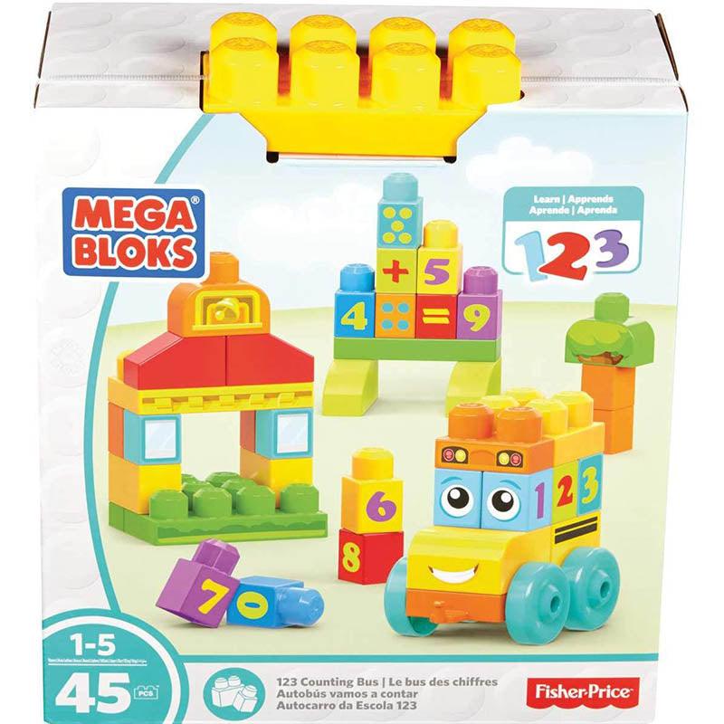 Buy Mega Blocks 123 Bus, Multi Color Online at Best Price in India ...