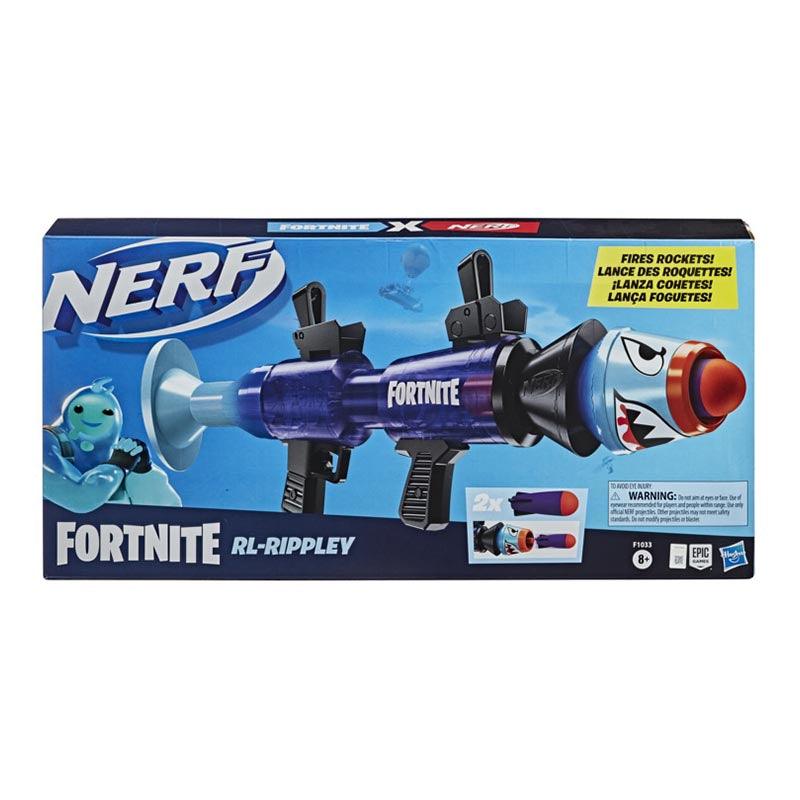 Buy Nerf Fortnite RL-Rippley Blaster - Fires Big Foam Rockets ...