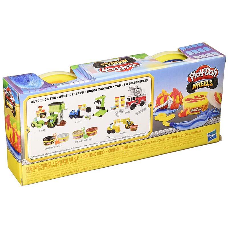 Buy Play-Doh Wheels Fire and Water Buildin' Compound 2-Pack of 8-Ounce ...