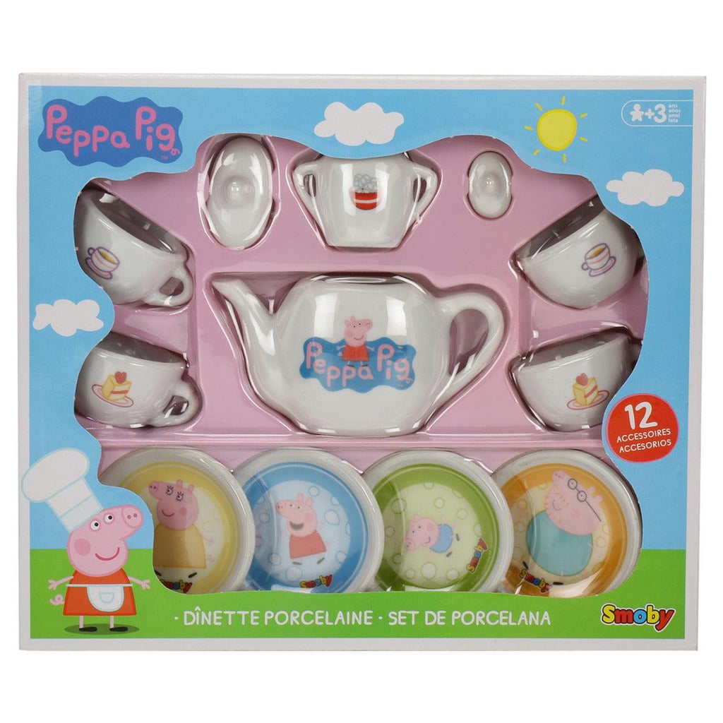 Buy Simba Smoby Peppa Pig Porcelain Tea Set Online at Best Price in ...