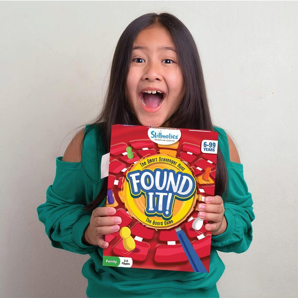Buy Skillmatics Found It! - Smart Scavenger Hunt Board Game for Ages 6 ...